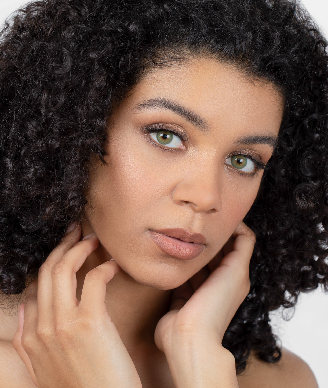 Green Colour Contacts | Aloe Green - Dimple – Dimple Color