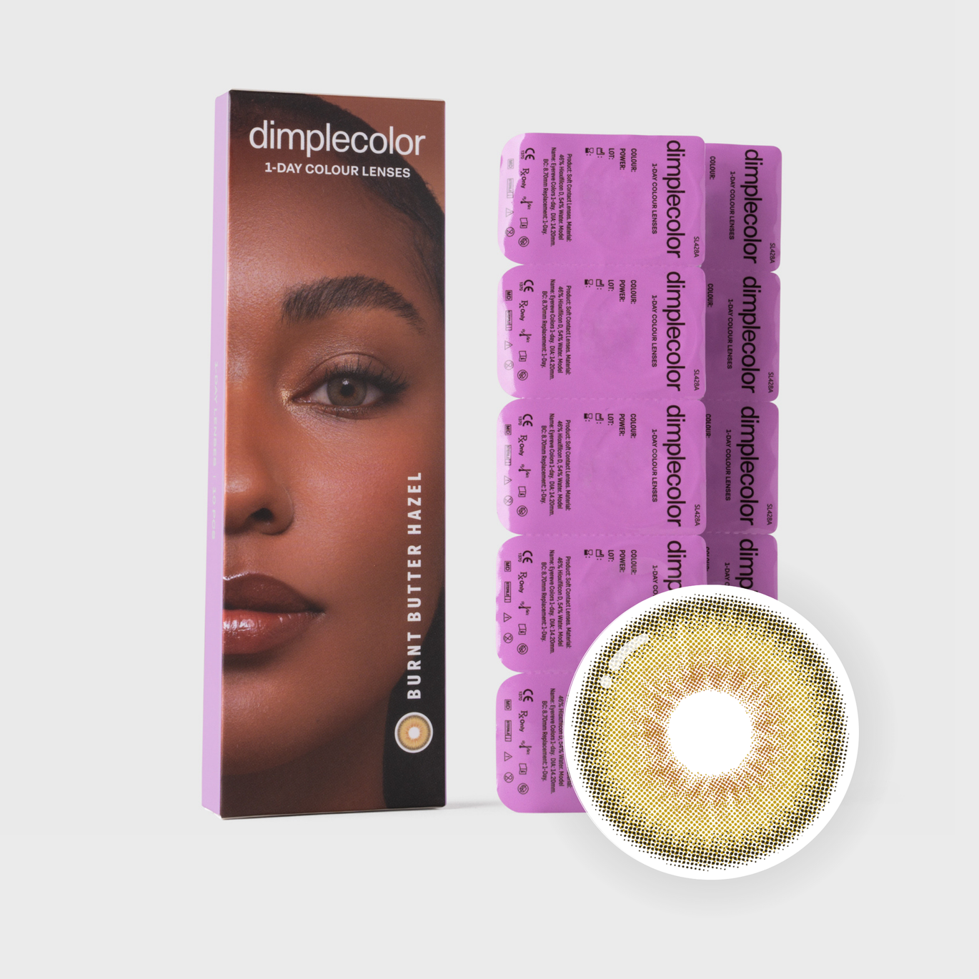 Burnt Butter Hazel (1-Day) – Dimple Color