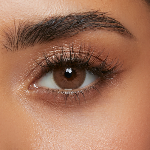 Light Brown Hazel Lenses - Foxy Brown - Dimple – Dimple Color