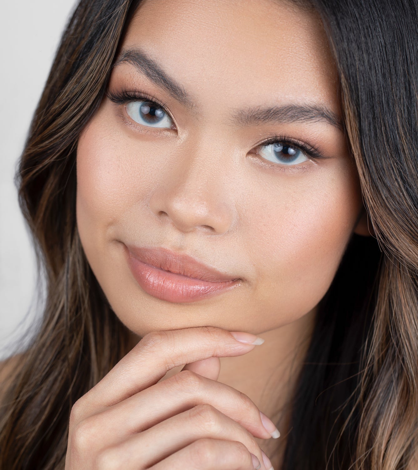 Natural Blue Colour Contacts | Maya Blue - Dimple – Dimple Color