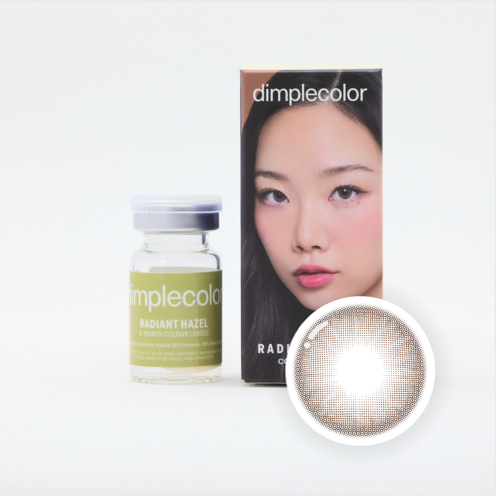 Radiant Hazel Colour Lenses (3-Month) – Dimple Color